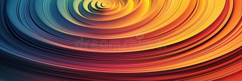 Abstract Rings Background for Business Presentation. Radial Bright ...