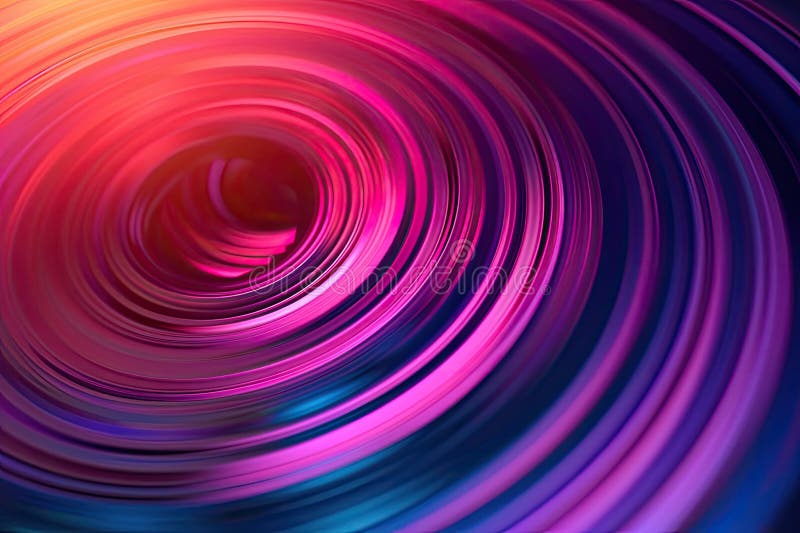 Abstract Rings Background for Business Presentation. Radial Bright ...