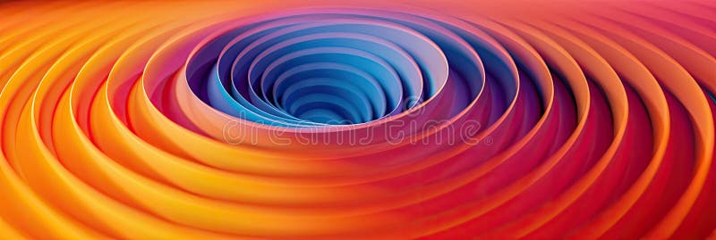 Abstract Rings Background for Business Presentation. Radial Bright ...