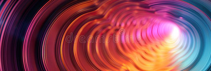 Abstract Rings Background for Business Presentation. Radial Bright ...