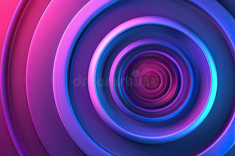 Abstract Rings Background for Business Presentation. Radial Bright ...