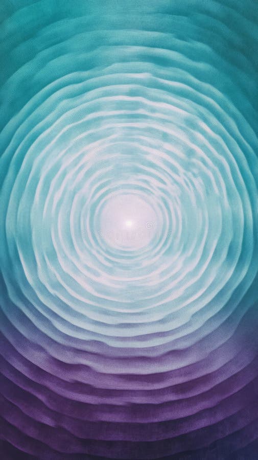 Abstract Ripple Pattern with Gradient Colors in Circular Waves Creating ...