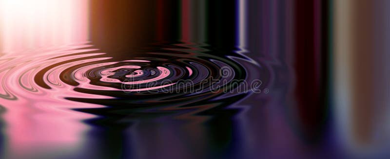 Abstract, Ripple and Purple with Water, Pattern and Background for ...