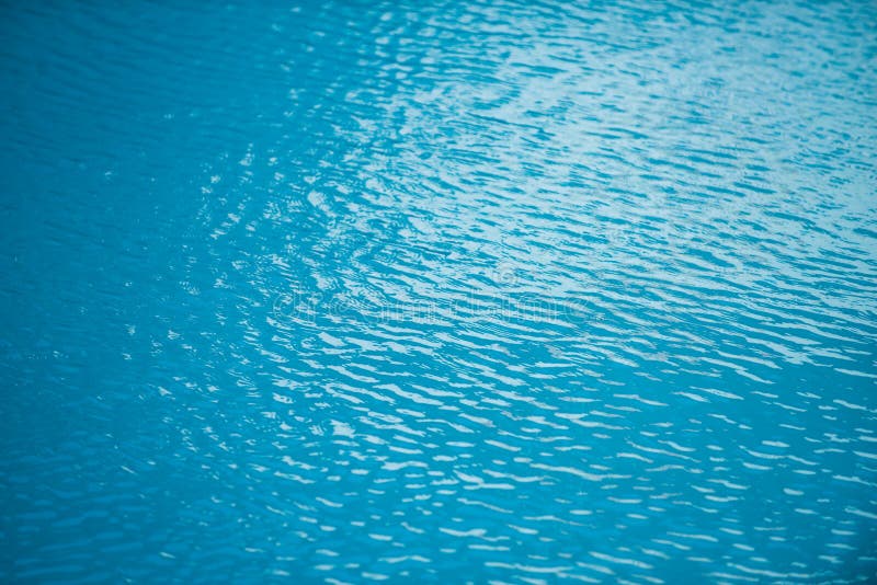 Abstract Ripple Wave and Clear Turquoise Water Surface in Swimming Pool ...