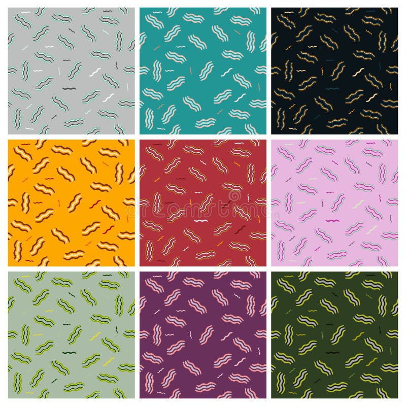 River flow scene stock vector. Illustration of meadow - 91281314