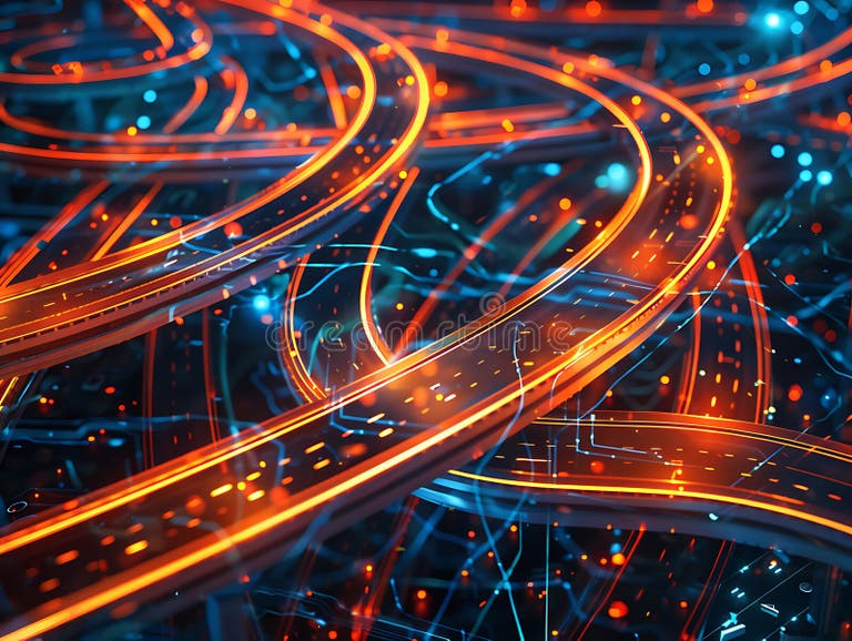 Connecting Highways Stock Illustrations – 222 Connecting Highways Stock ...