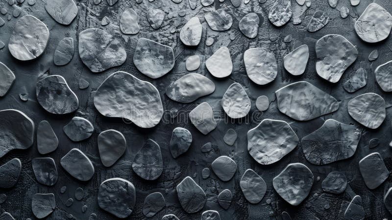 Abstract Rock Texture with Halftone Stock Image - Image of simple ...