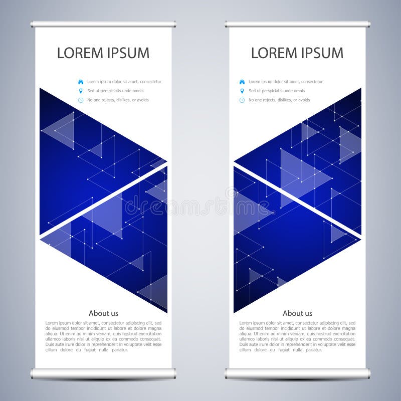 Abstract Roll Up Banner for Presentation and Publication. Science ...