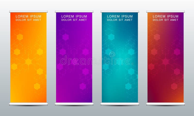 Abstract Roll Up Banner for Presentation and Publication. Scientific ...