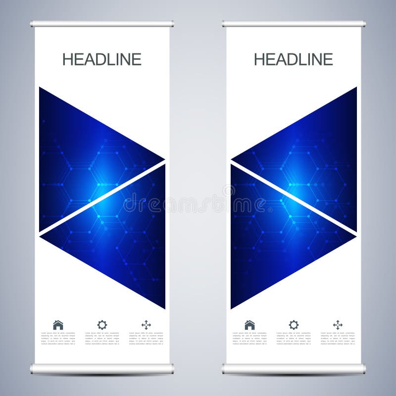 Abstract Roll Up Banner for Presentation and Publication. Scientific ...