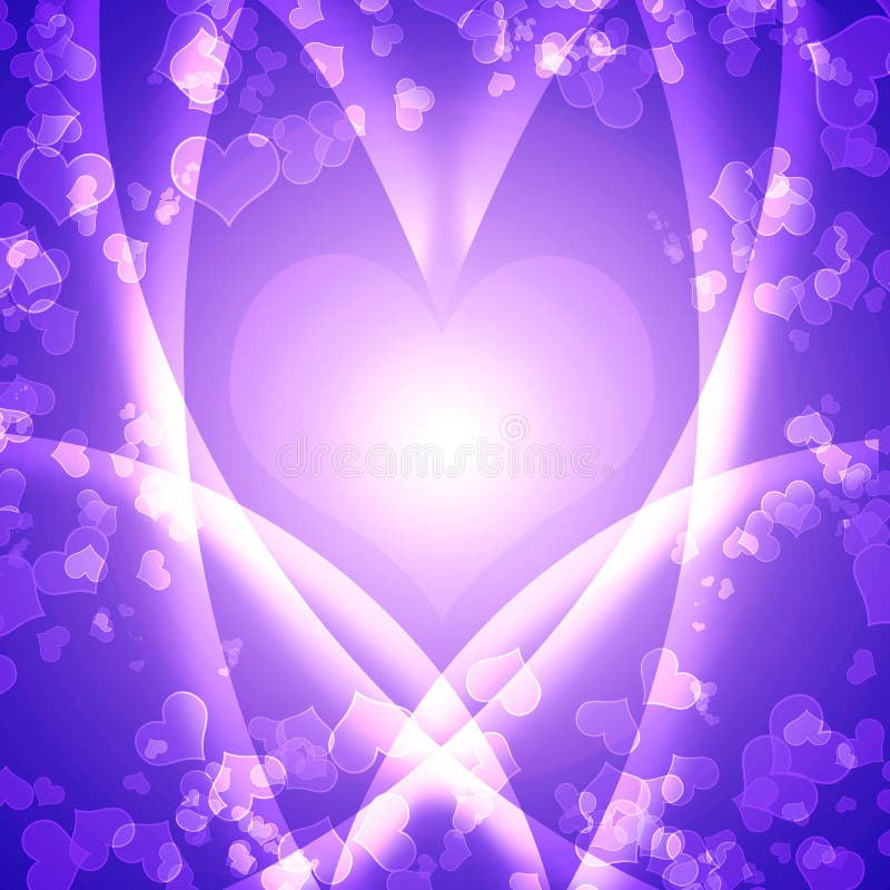 Abstract Romantic Background Stock Illustration - Illustration of ...