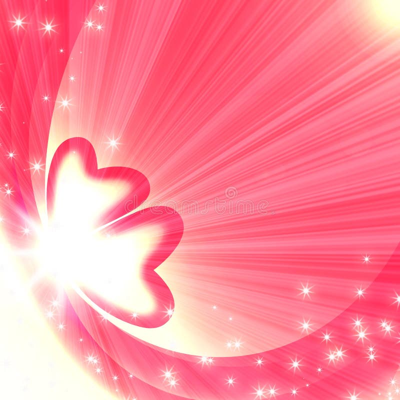 Abstract Romantic Background Stock Illustration - Illustration of cute ...