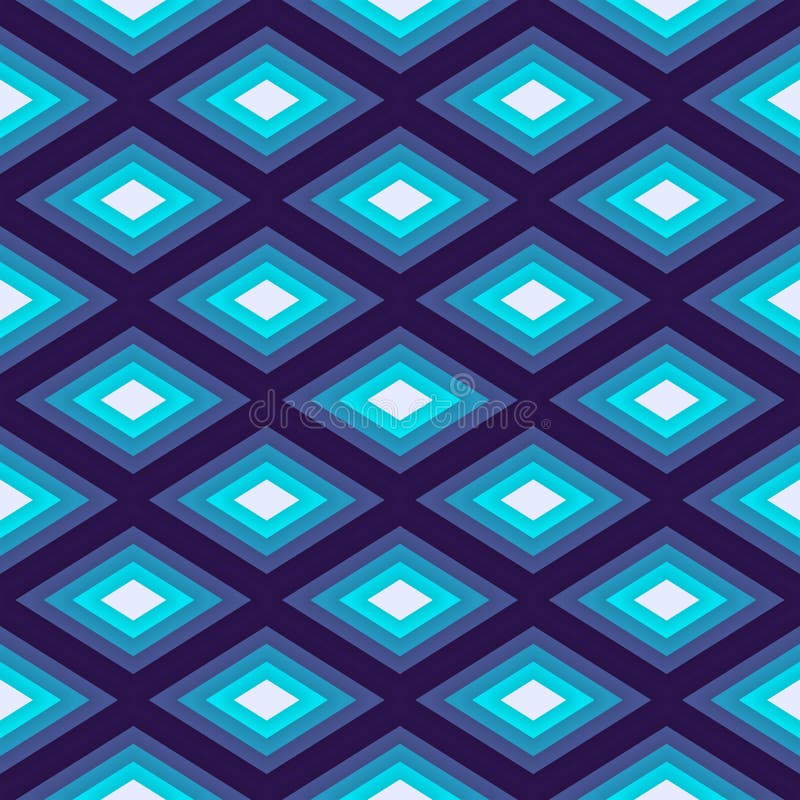 Abstract Romb Seamless Geometric Pattern Stock Vector - Illustration of ...