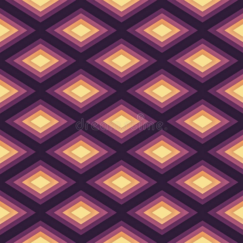 Abstract Romb Seamless Geometric Pattern Stock Vector - Illustration of ...
