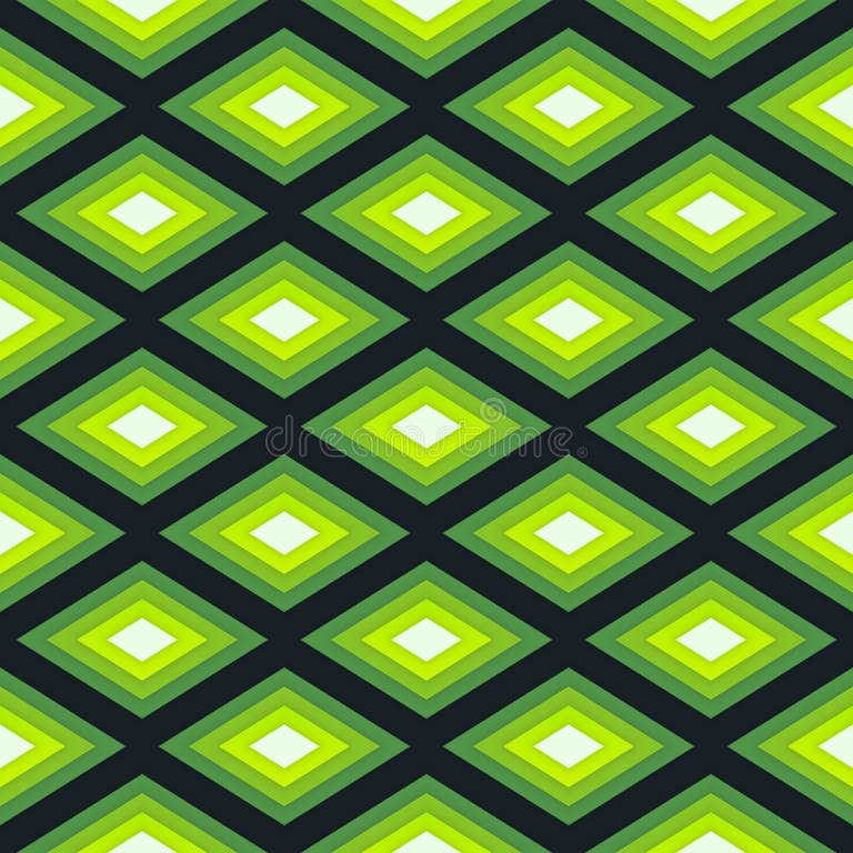 Abstract Romb Seamless Geometric Pattern Stock Vector - Illustration of ...