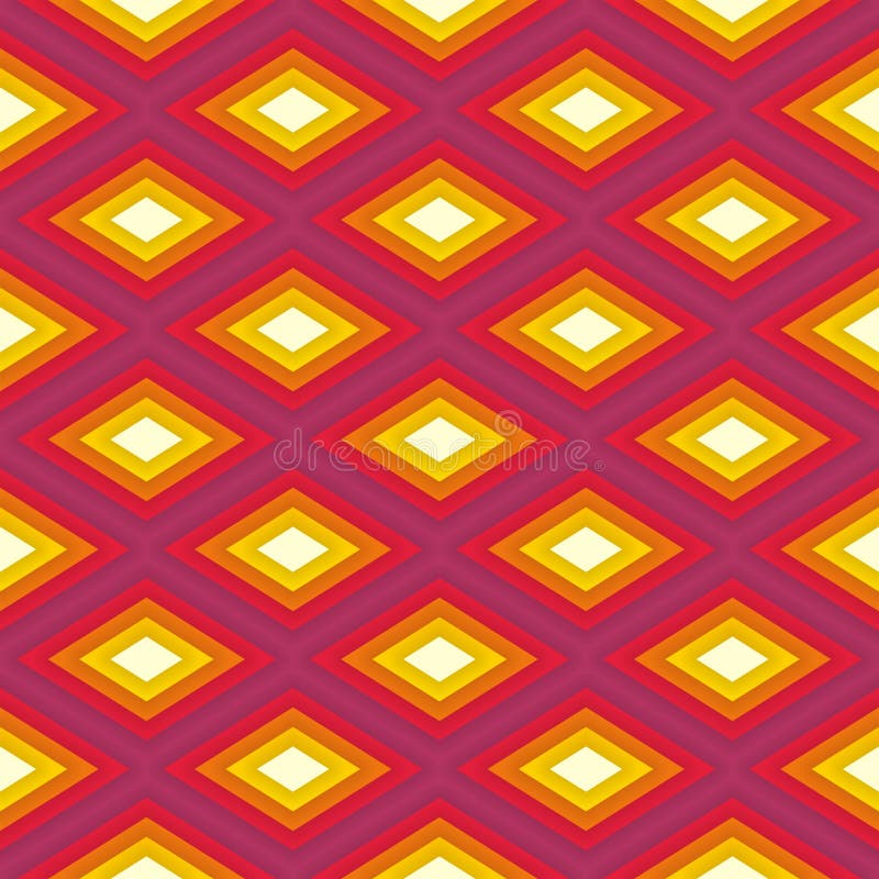 Abstract Romb Seamless Geometric Pattern Stock Vector - Illustration of ...