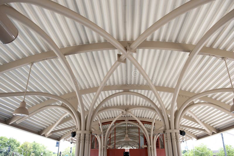 Abstract Roof Design stock image. Image of steel, metal - 66003069