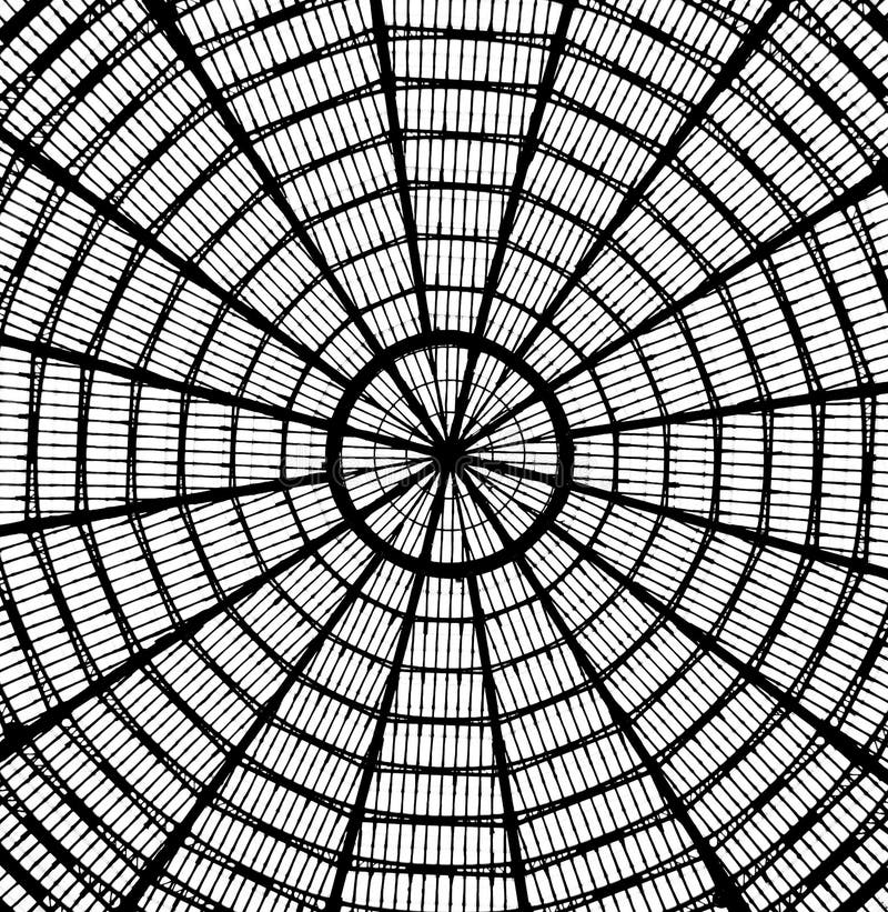 Abstract Roof Looking Like Spider Web Stock Image - Image of ...