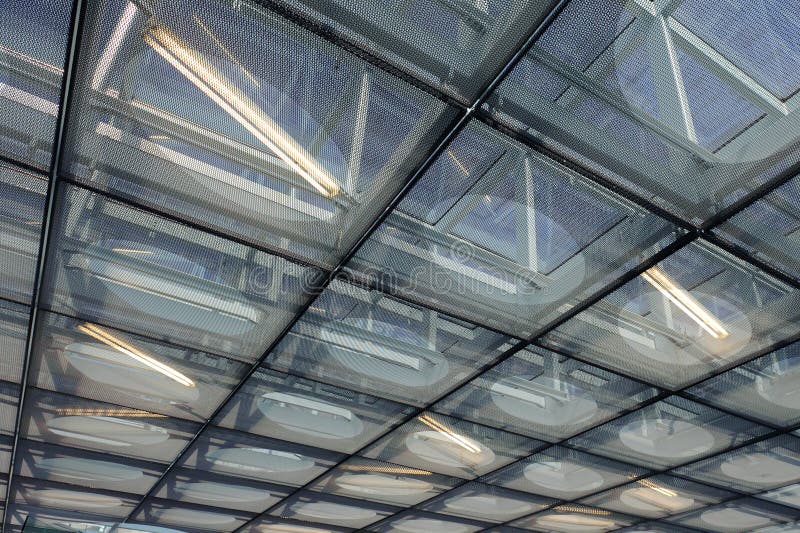 Abstract Roof of Modern Building Stock Photo - Image of contemporary ...