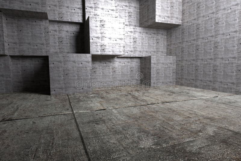 Abstract room stock illustration. Illustration of wooden - 255573588