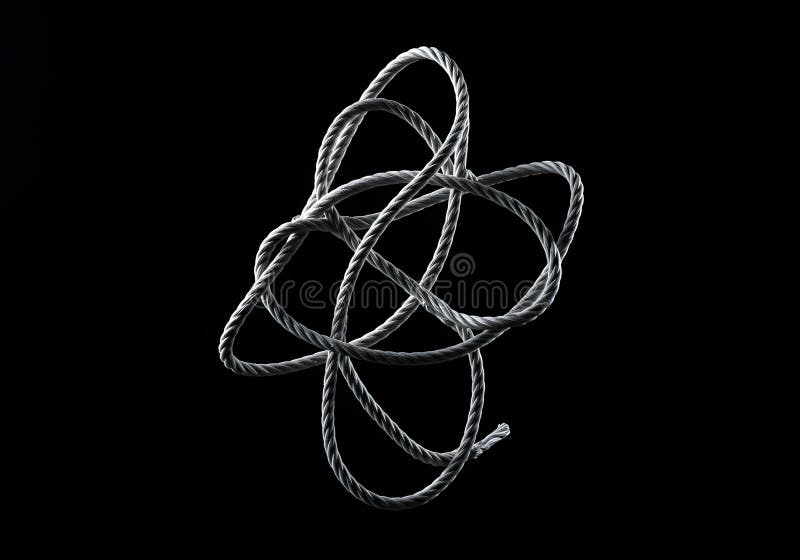Abstract rope design stock illustration. Illustration of graphic ...