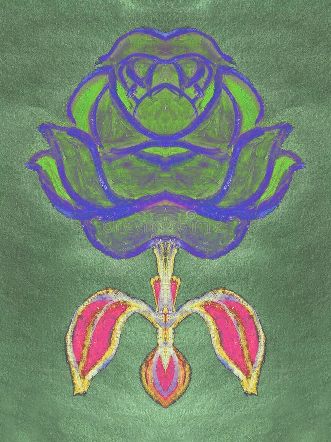 Abstract rose image stock illustration. Illustration of decoration ...