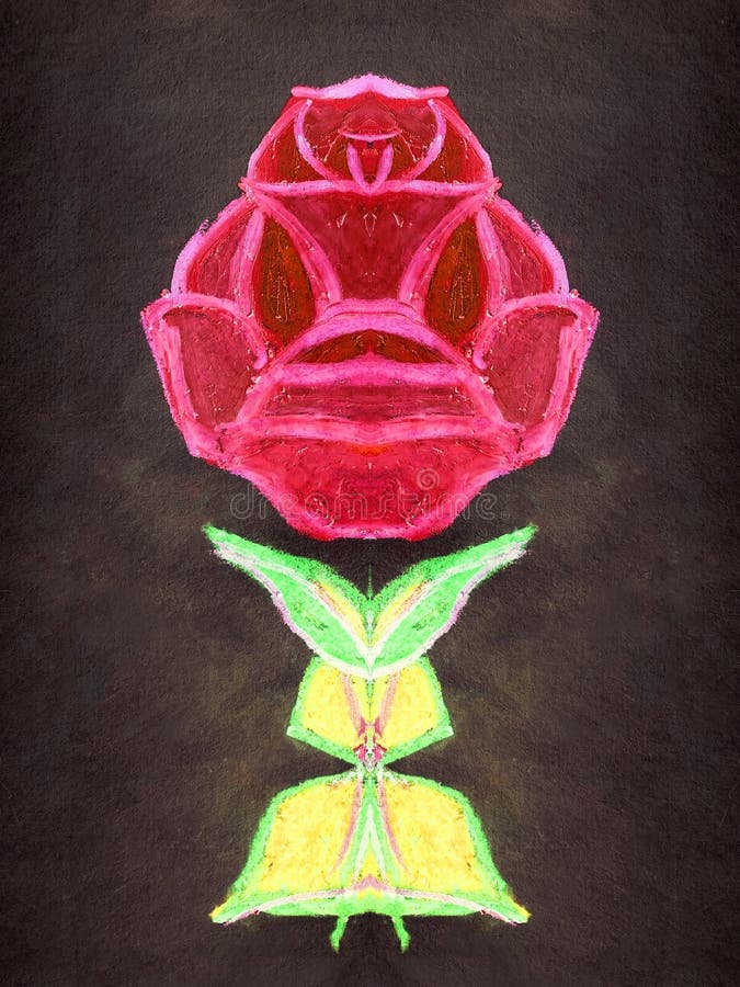 Abstract rose image stock photo. Image of design, leaves - 250230062