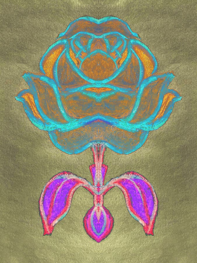 Abstract rose image stock illustration. Illustration of autumn - 242254998