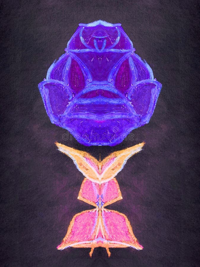 Abstract rose image. stock illustration. Illustration of watercolor ...