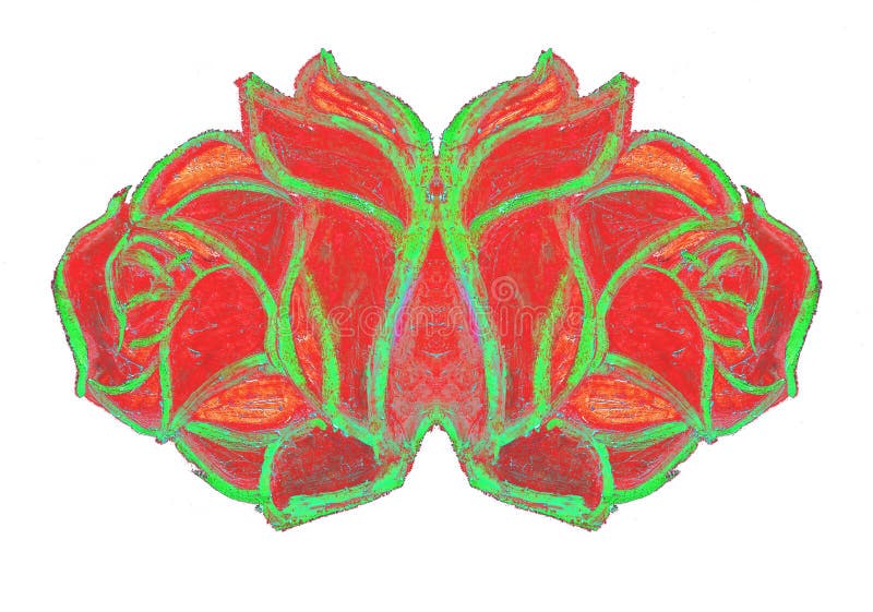 Abstract rose image. stock illustration. Illustration of beautiful ...