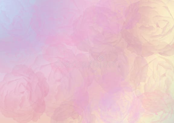 Abstract roses background stock illustration. Illustration of green ...