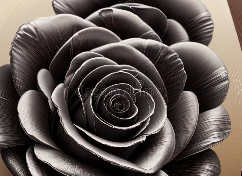 Abstract Roses, Illustration. Stock Illustration - Illustration of ...