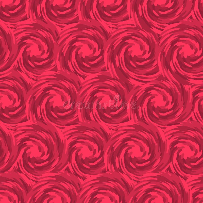 Abstract Roses Seamless Pattern Stock Vector - Illustration of ...