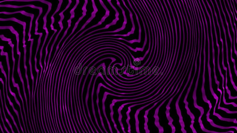 Abstract Rotating Lines in Spiral in Purple Stock Video - Video of ...