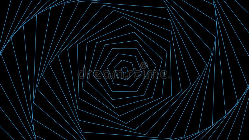 Abstract Rotating Wave Line Conceptual Background Minimalistic Retro Shapes Colorful Stripes