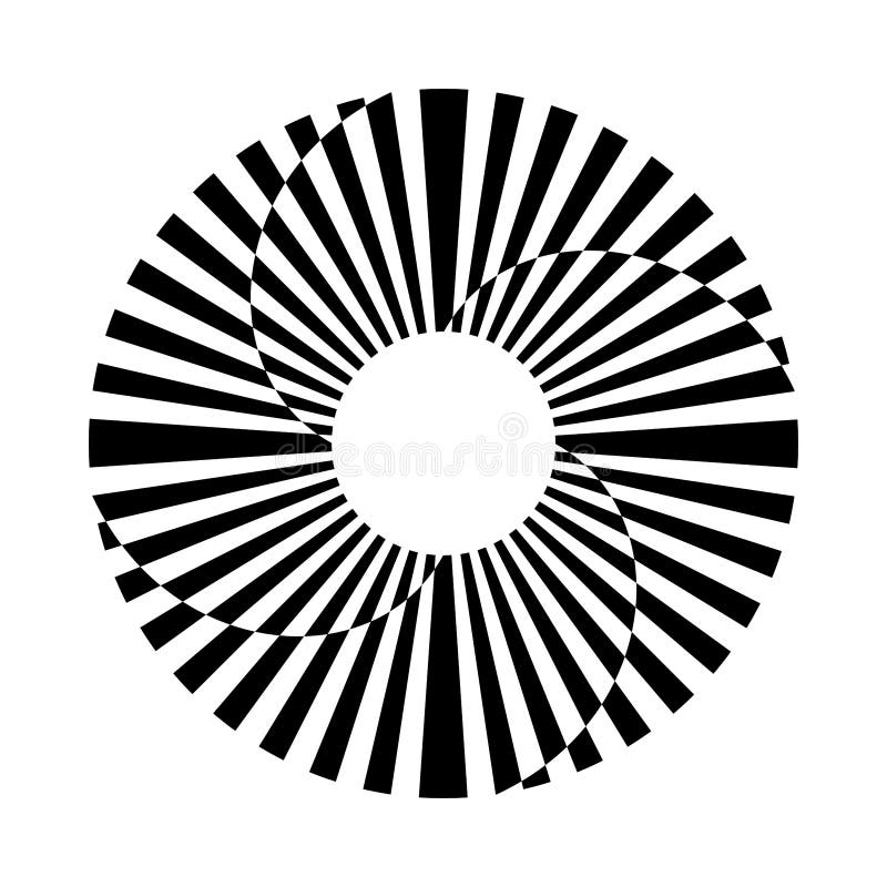 Abstract Rotation Circular Design Element Stock Vector - Illustration ...