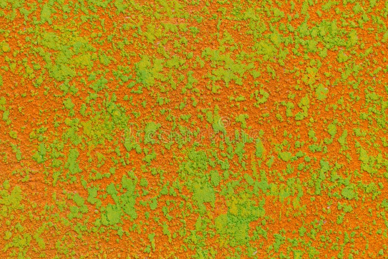 Abstract Rough Color Pattern Wall Yellow Orange Bright Texture ...