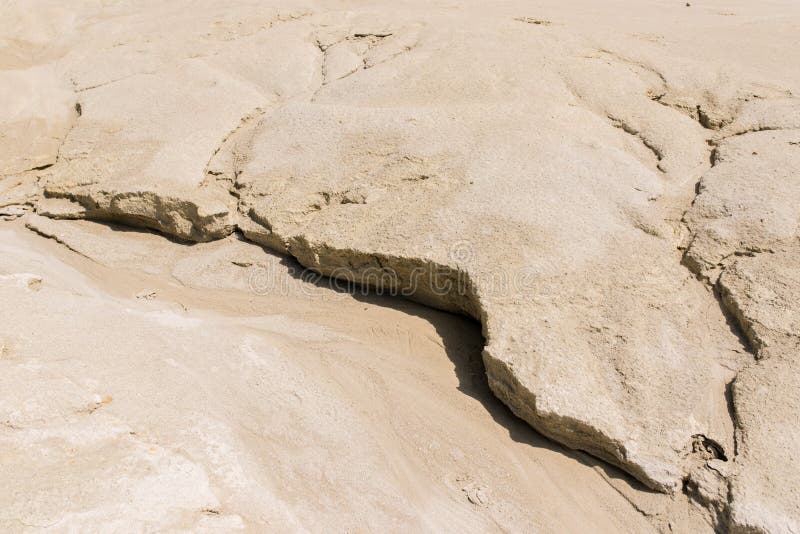 Abstract Rough Dry Shape Created by Wind and Water Stock Photo - Image ...