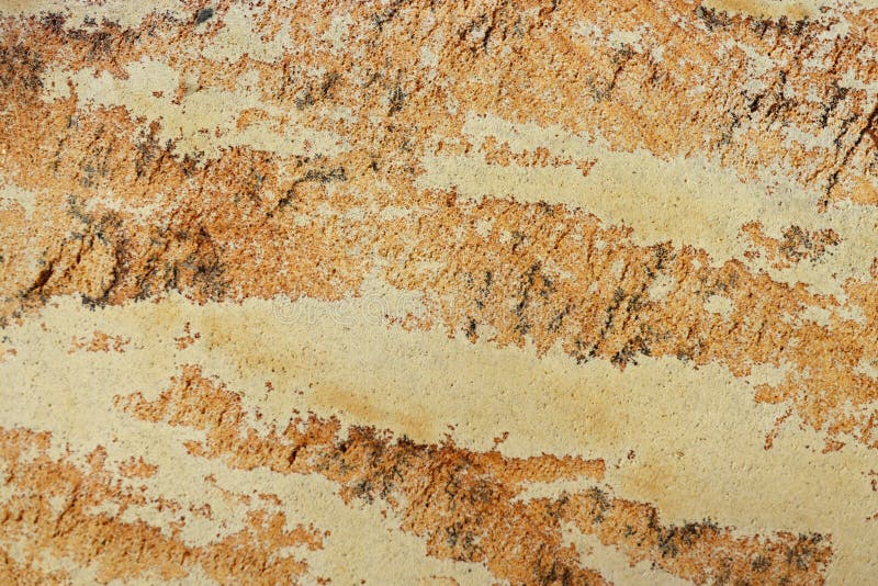 Abstract Rough Texture with Different Shades of Yellow. Natural Stone ...