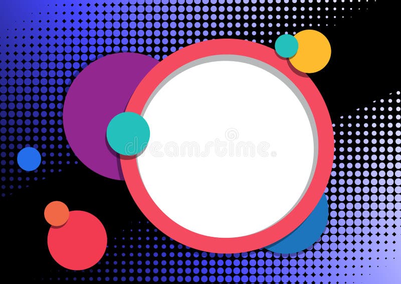 Abstract Round Background Design Stock Vector - Illustration of graphic ...