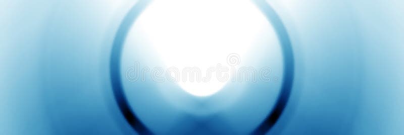 Abstract Round Blue Background. Circles from the Center Point Stock ...