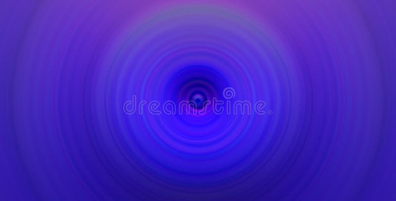 Abstract Round Blue Background. Circles from the Center Point. Image of ...