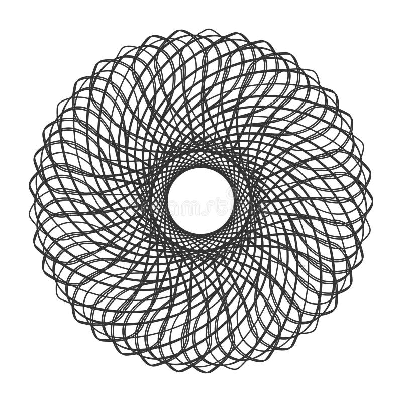 Abstract Round Circle Line Art Design Background Animation Computer ...