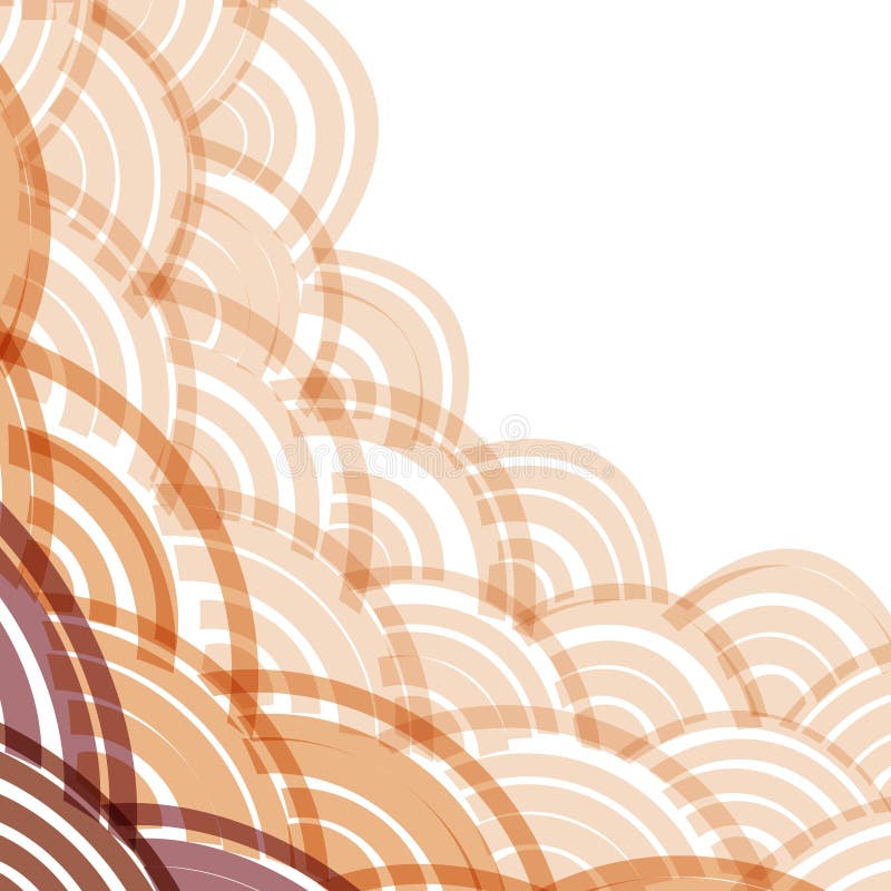 Abstract Round Composition of Round Elements. Scales Simple Nature ...