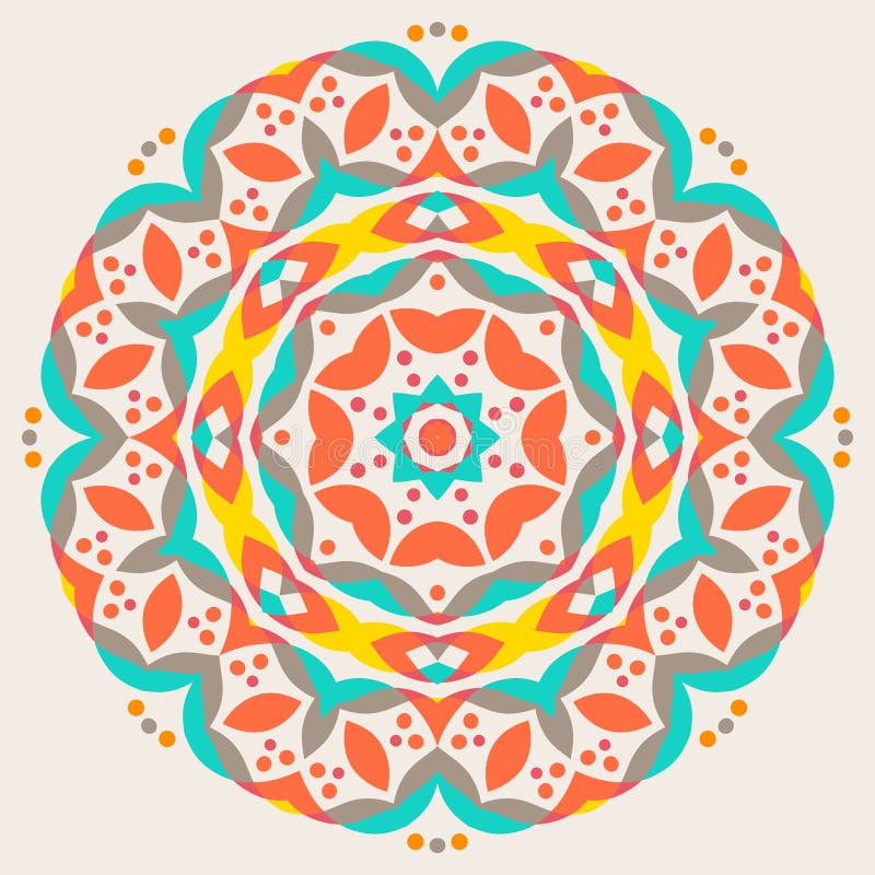 Abstract round design stock vector. Illustration of design - 50529886