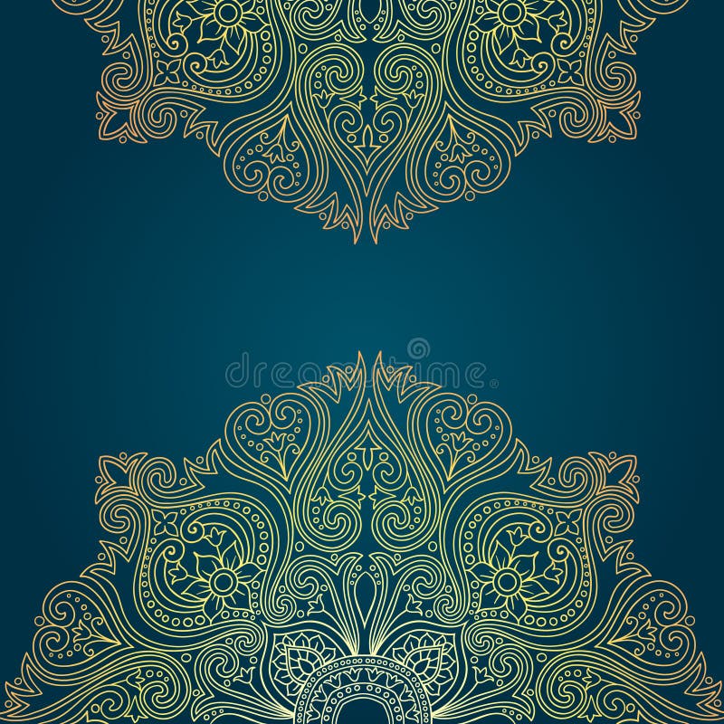 Abstract Round Linen Vector Pattern Stock Vector - Illustration of ...