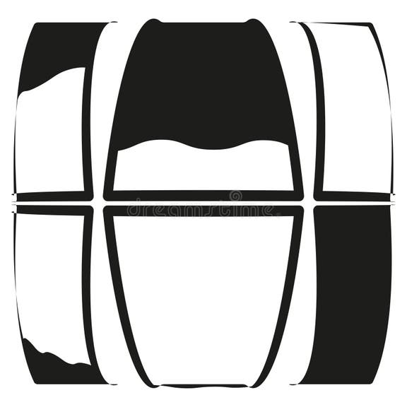 Abstract Round Object. Sphere Negative Space. Circular Void Shape ...