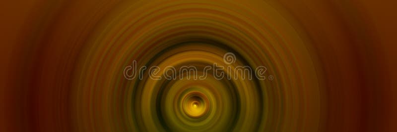 Abstract Round Orange Background. Circles from the Center Point. Image ...