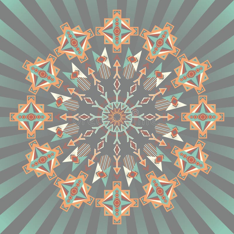 Abstract round pattern stock vector. Illustration of background - 45521586