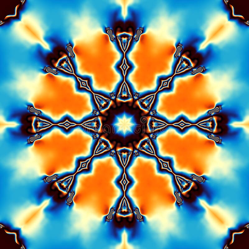 Abstract round pattern stock illustration. Illustration of abstraction ...